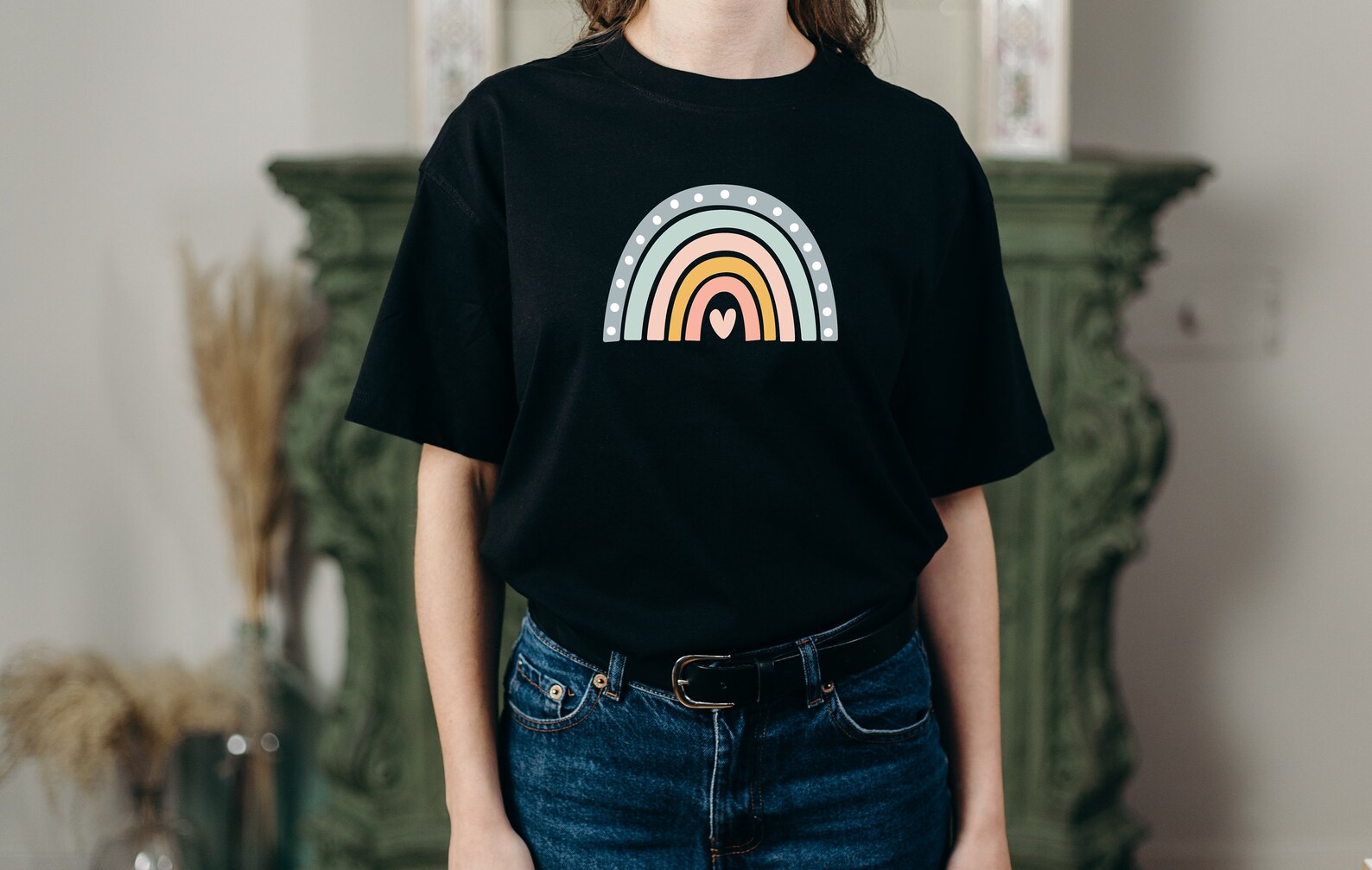 Boho Rainbow Bundle Rainbow Clipart Pastel Rainbow Svg Boho - Etsy