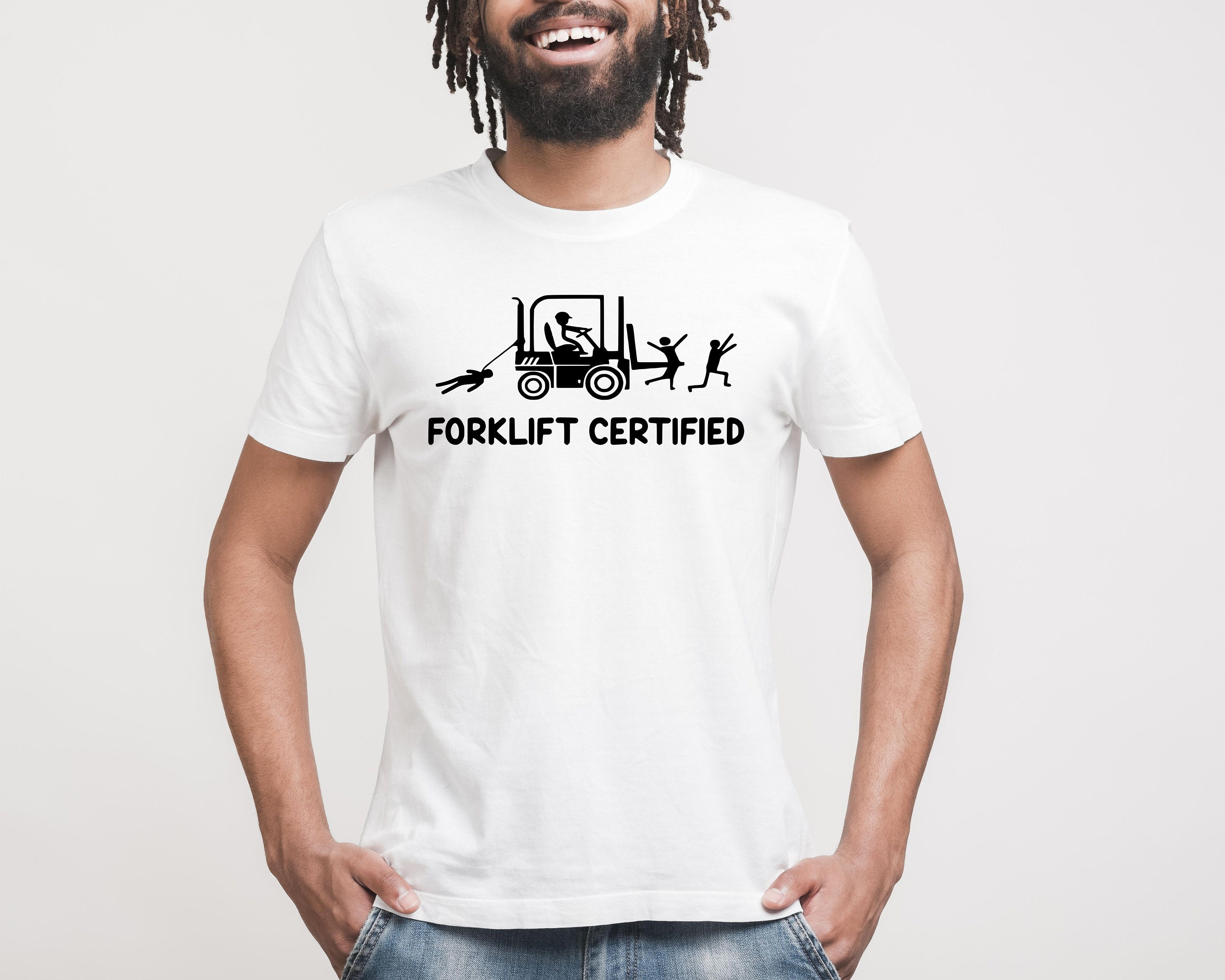 Funny Forklift Operator Forklift Certified Retro (Instant Download) - Etsy