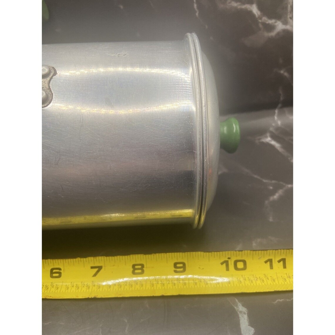 Vtg Drip-o-lator Aluminum Small 2 6 Cup Drip Coffee Pot 4 Pieces Green ...