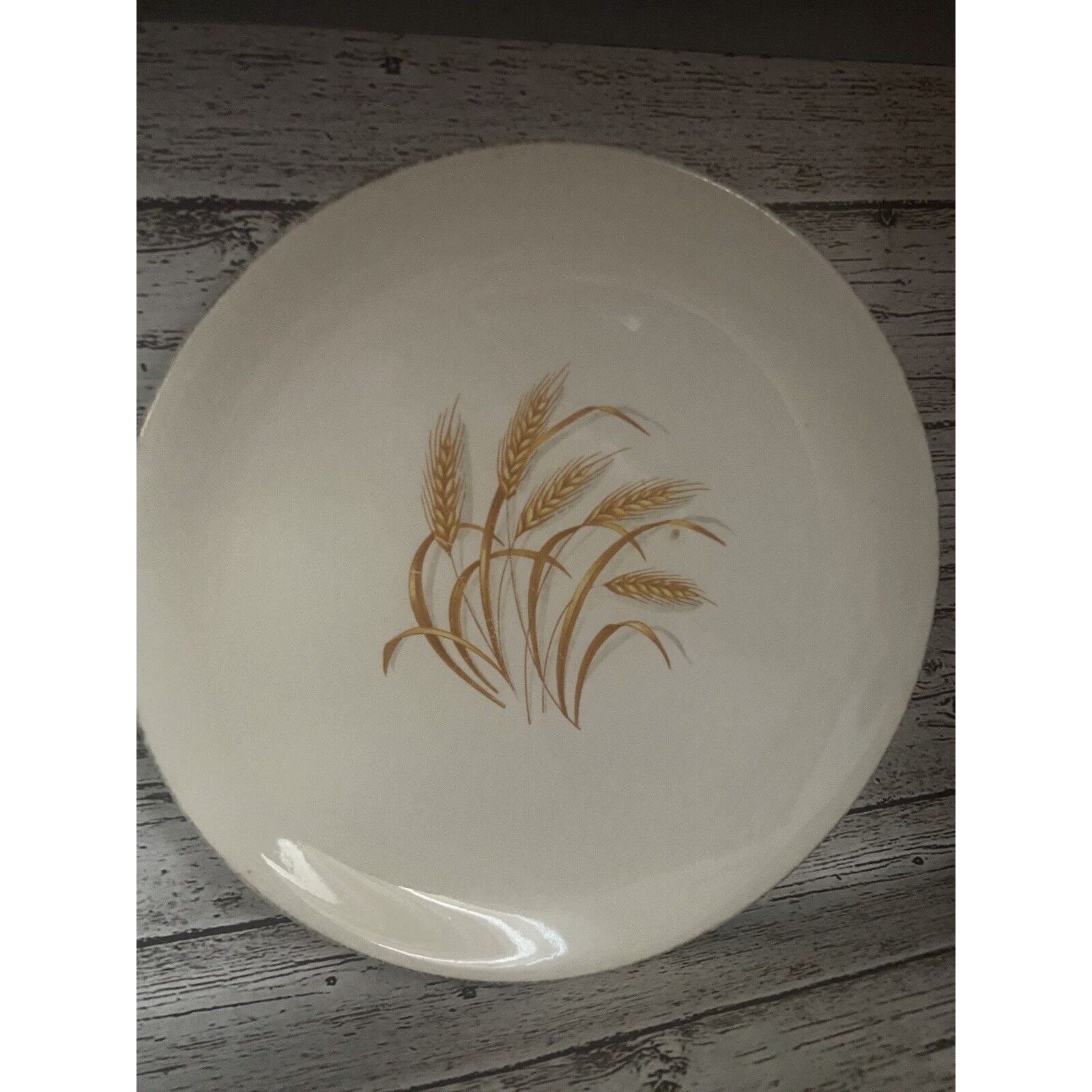 Vintage Golden Wheat Pattern 22K Gold Ovenproof 9.25 Dishes Set of 3 ...