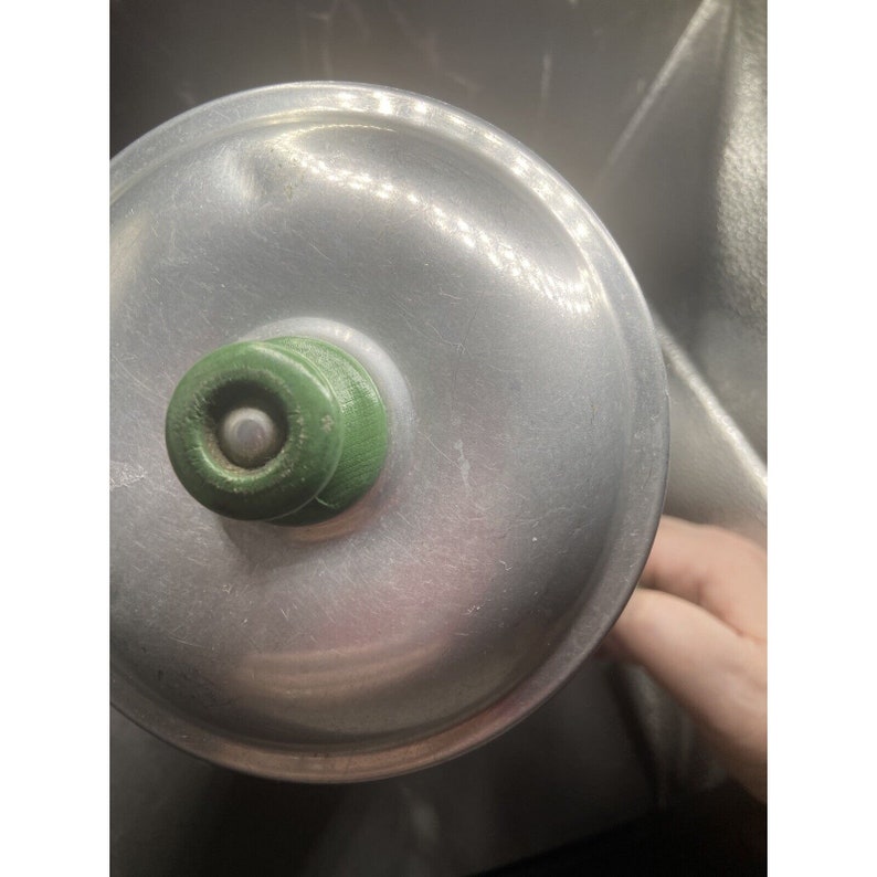 Vtg Drip-o-lator Aluminum Small 2 6 Cup Drip Coffee Pot 4 Pieces Green ...