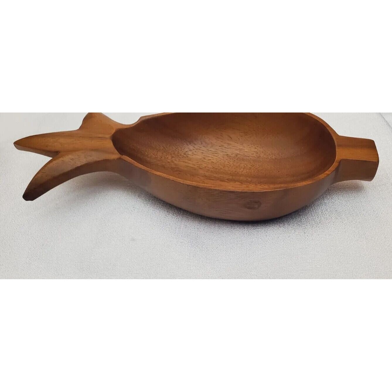 Monkey Pod Pineapple Shaped Wood Bowl From the Philippines Fun Serving ...