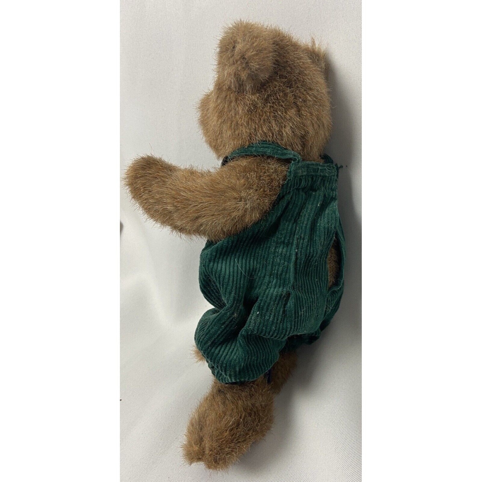 VINTAGE Boyds Collection Harrison Bear Retired 10 Dark Green Coverall ...