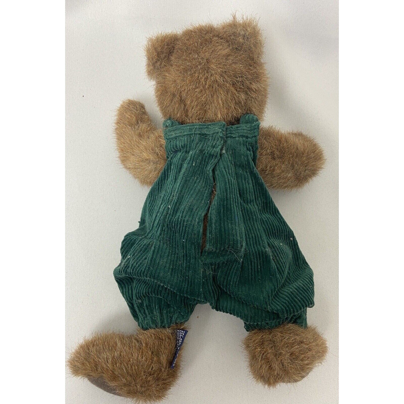 VINTAGE Boyds Collection Harrison Bear Retired 10 Dark Green Coverall ...