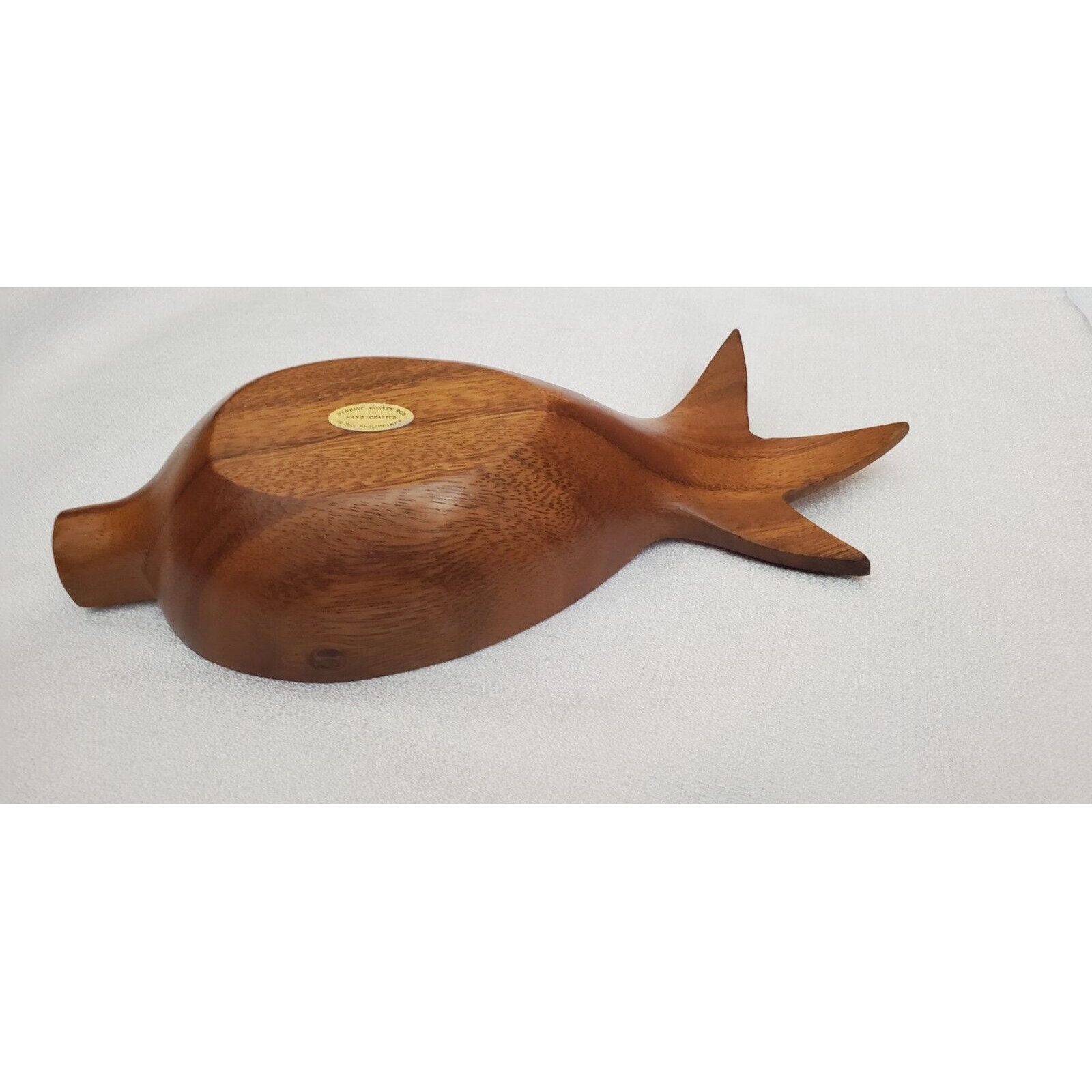 Monkey Pod Pineapple Shaped Wood Bowl From the Philippines Fun Serving ...