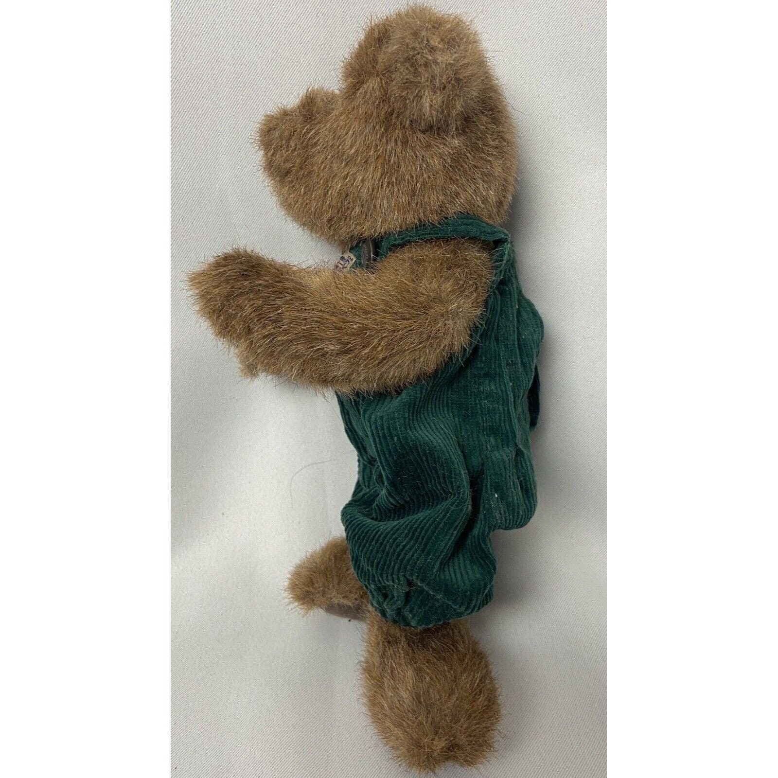 VINTAGE Boyds Collection Harrison Bear Retired 10 Dark Green Coverall ...