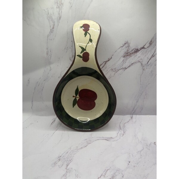 Apple Spoon Rest - Etsy