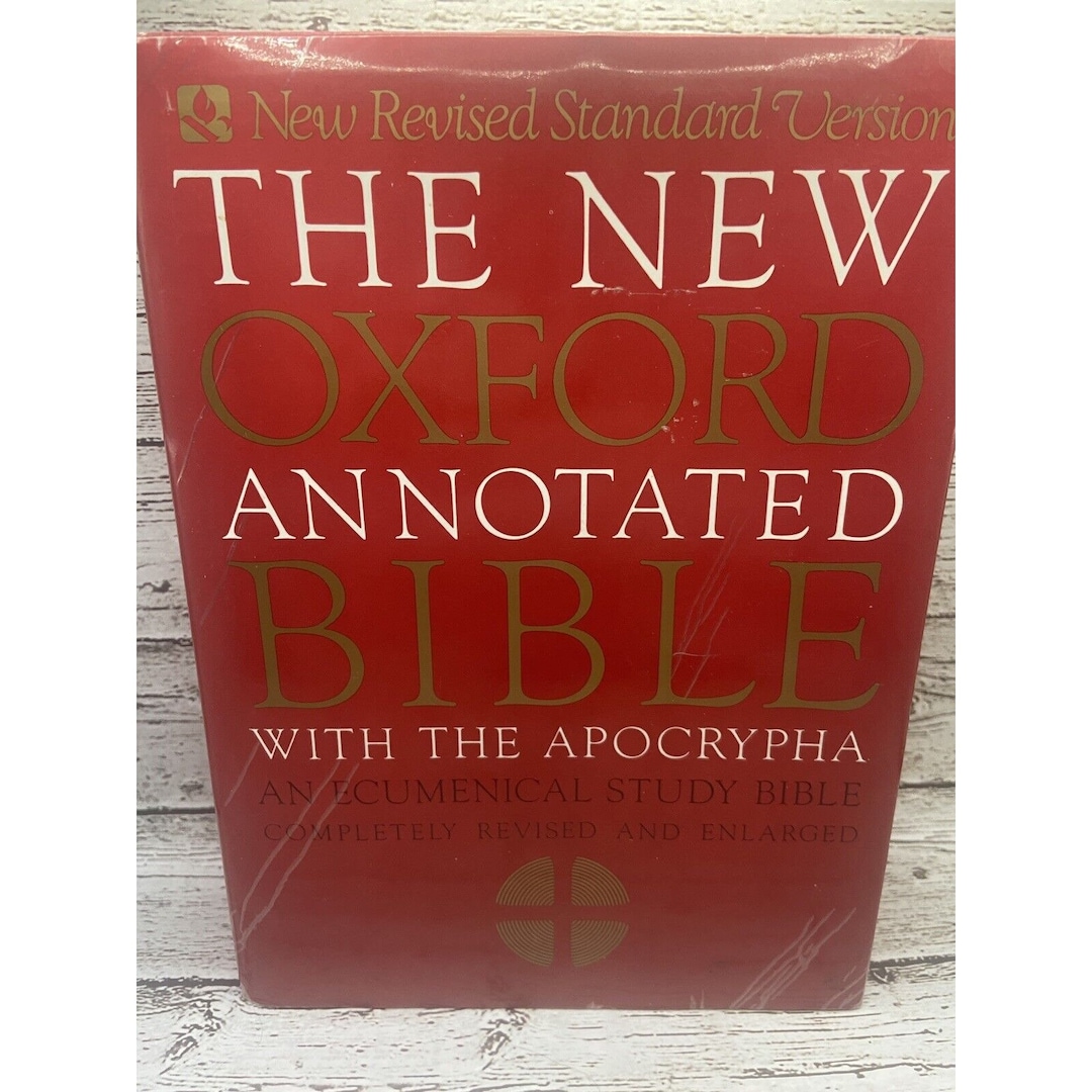 Vtg the New Oxford Annotated BIBLE the Apocrypha an Ecumenical Study ...