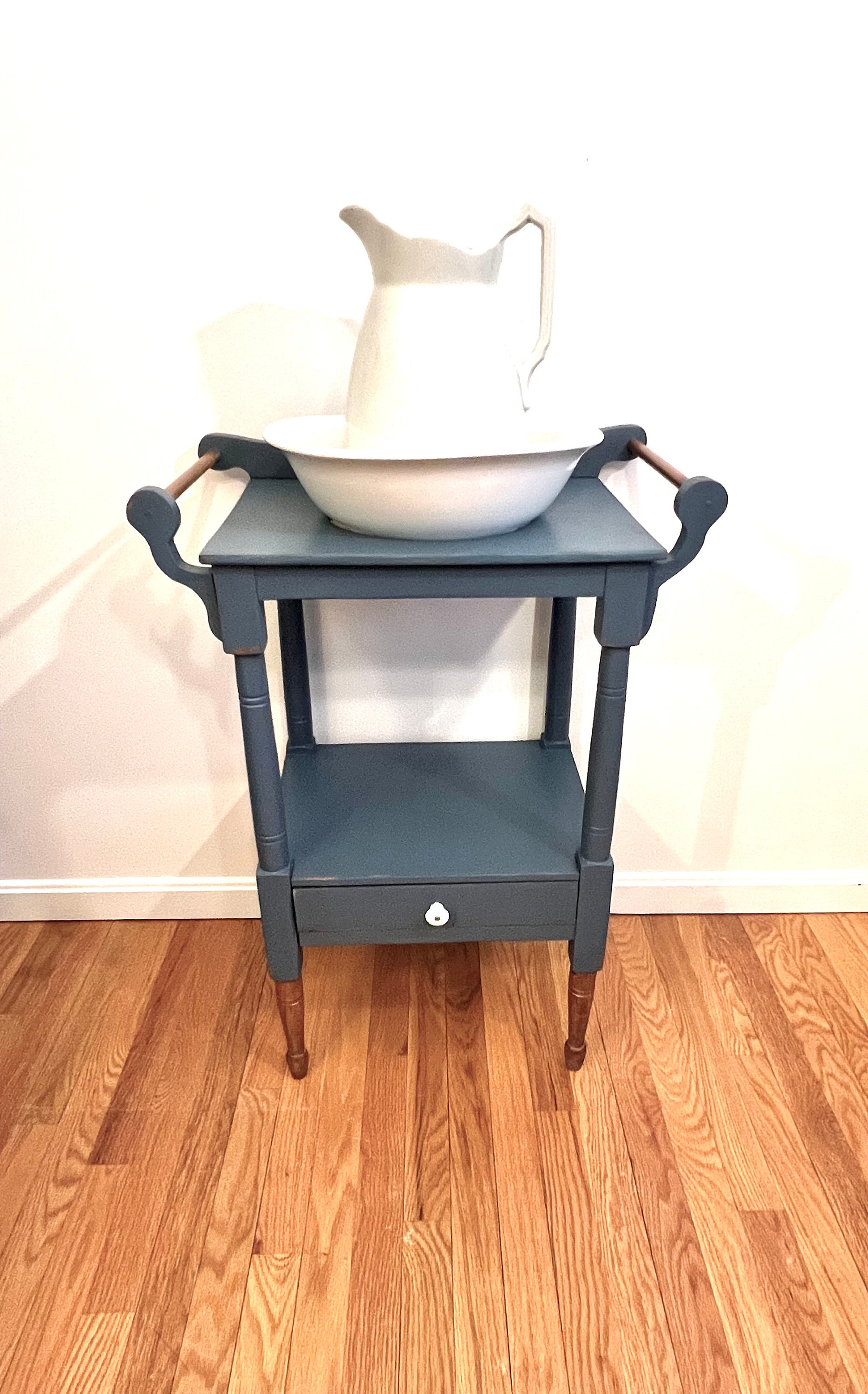 Antique Stunning Washstand W/included Bowl & Pitcher - Etsy