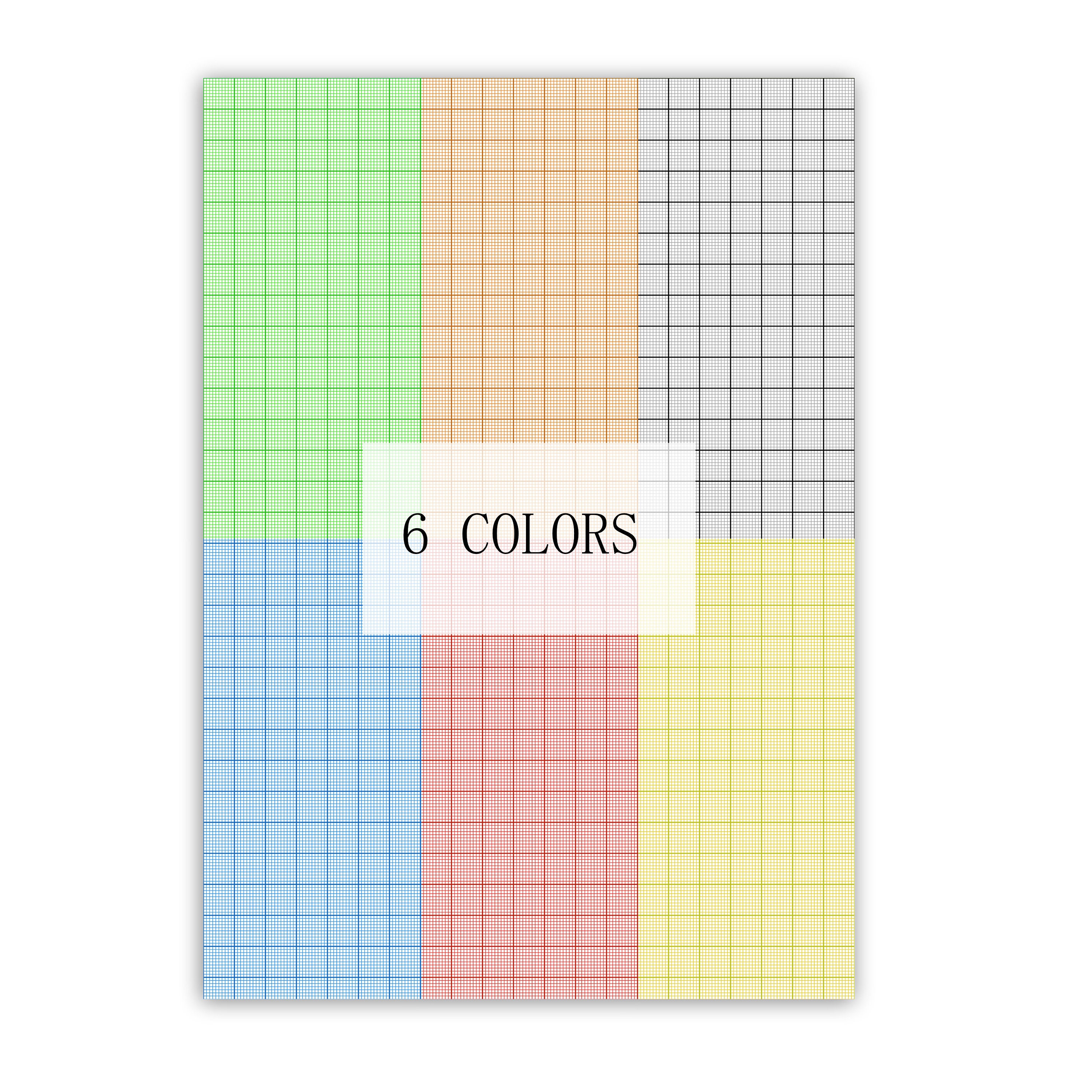 Ruled Graph Paper | Graph Paper Bundle | 10 Squares per Centimeter | A4 ...