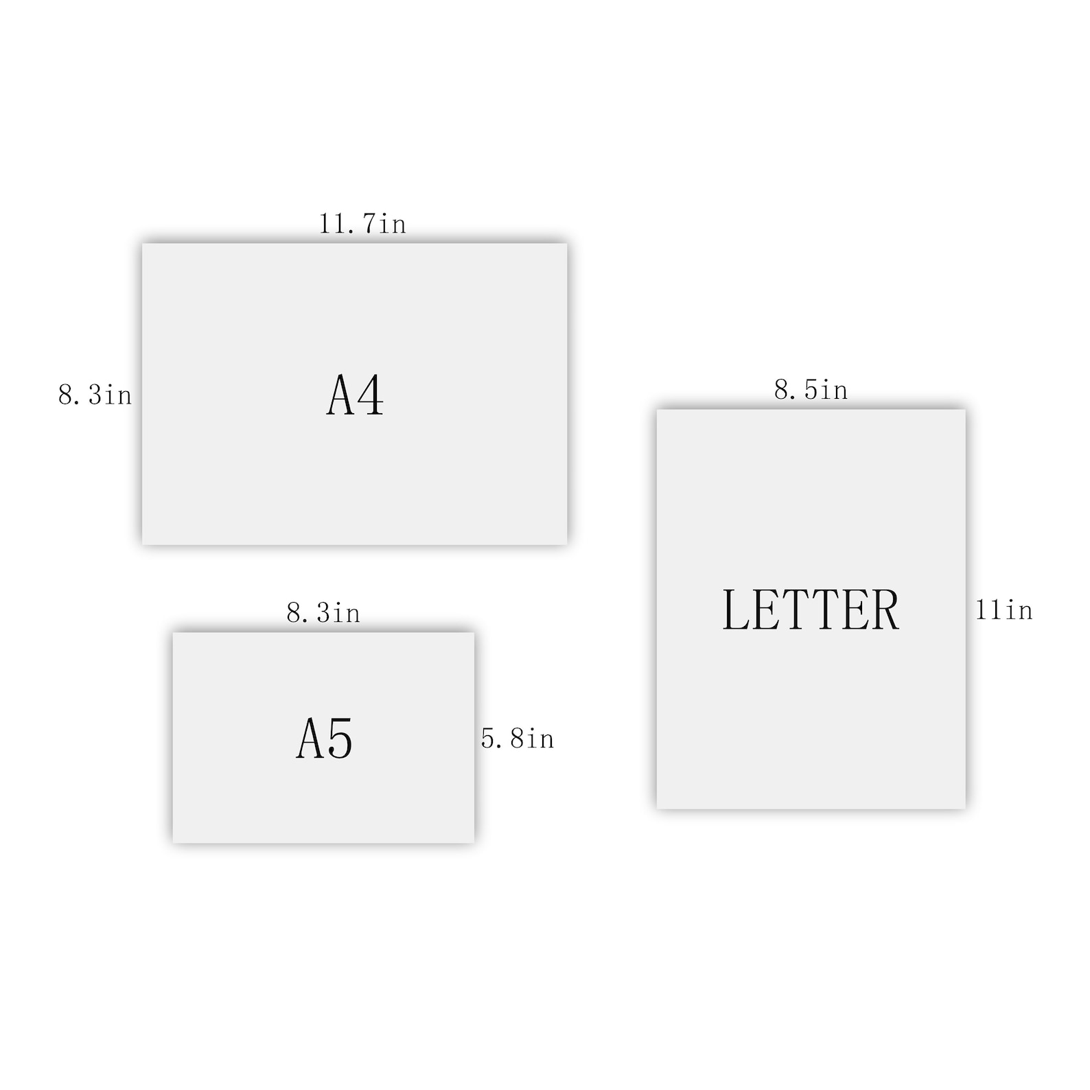 Ruled Graph Paper | Graph Paper Bundle | 10 Squares per Centimeter | A4 ...