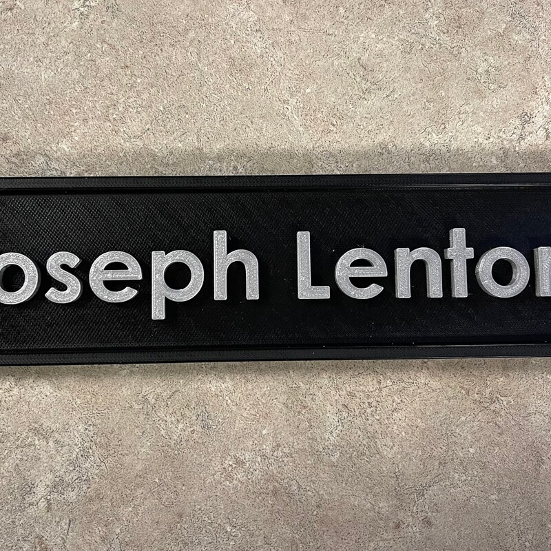 Personalized Name Plate - Etsy