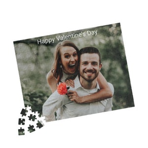 Personalized Photo Jigsaw Puzzle: Custom Couple Gift - Etsy
