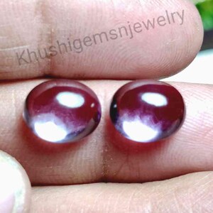 Lab Alexandrite Gemstone Color Change Oval Cabochon Loose, Lab Created ...