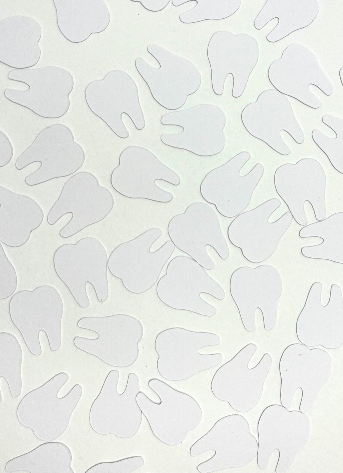 Tooth Confetti Party Table Decor. Hygienist Dental Assistant Dentist ...