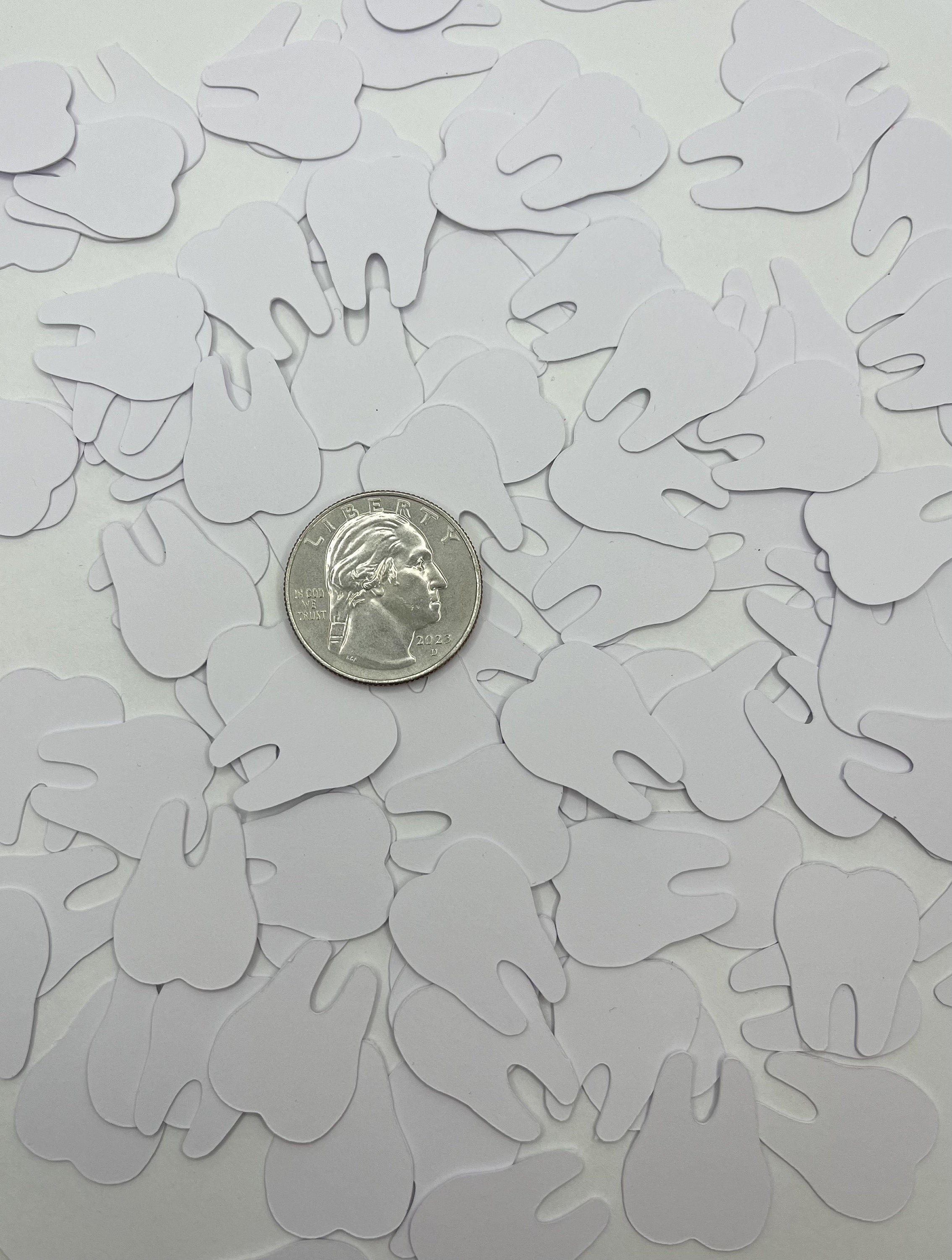 Tooth Confetti Party Table Decor. Hygienist Dental Assistant Dentist ...