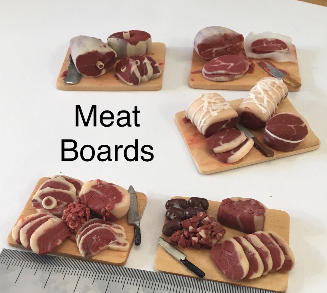 1:12 Various Meat Boards and Butchers Block - Etsy