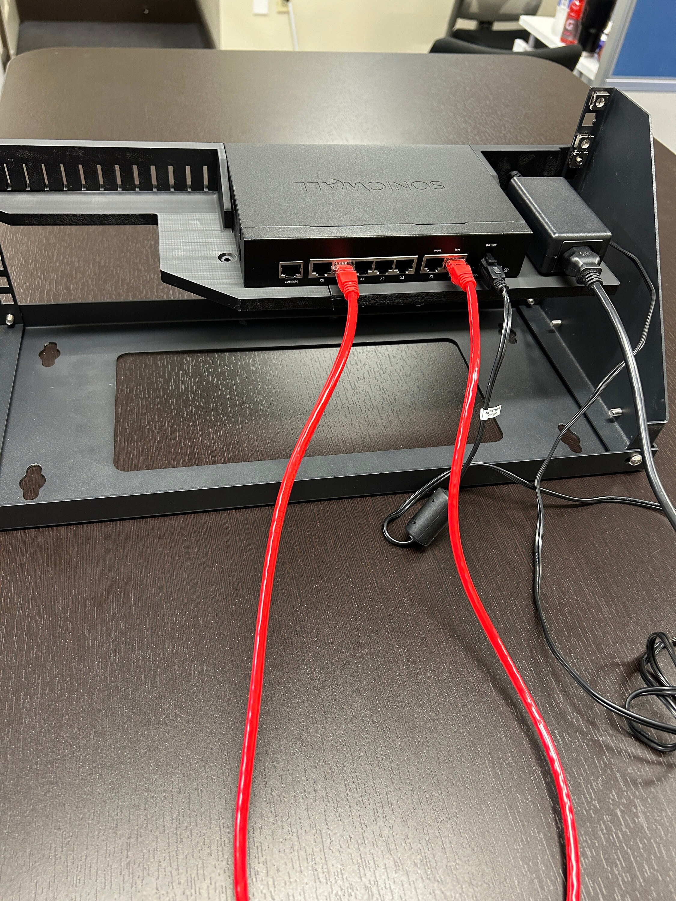 3d Printed Rack Mount for SONICWALL TZ400 / TZ270 / TZ370 / TZ470 19 ...