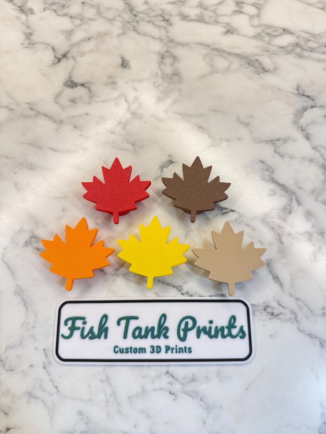 3D Printed Building Block Inspired Fall Leaves for Giant Thanksgiving ...