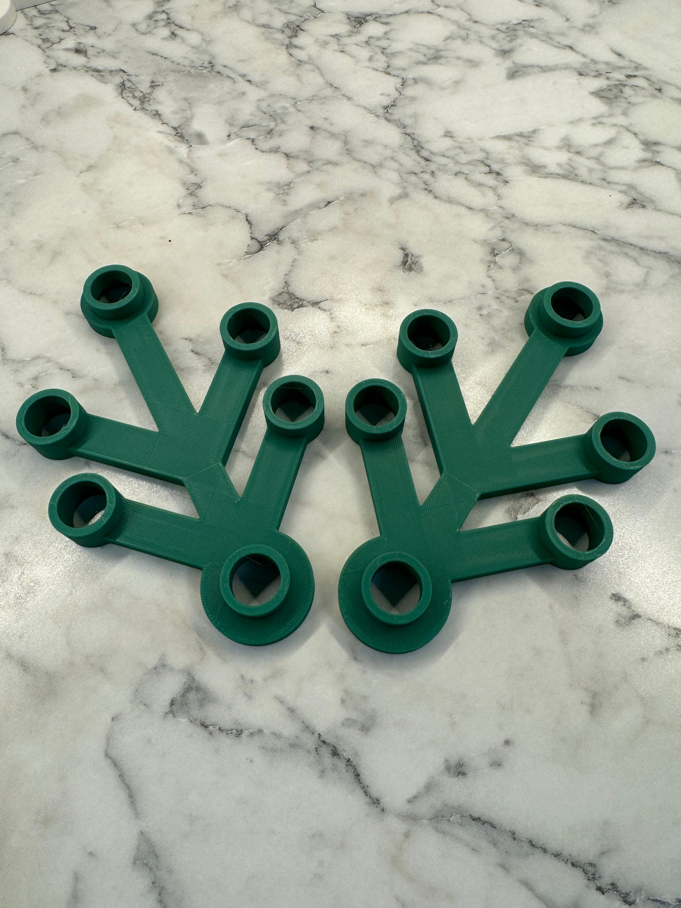 3D Printed Lego-inspired Extra Branches for Giant Holiday Wreath ...