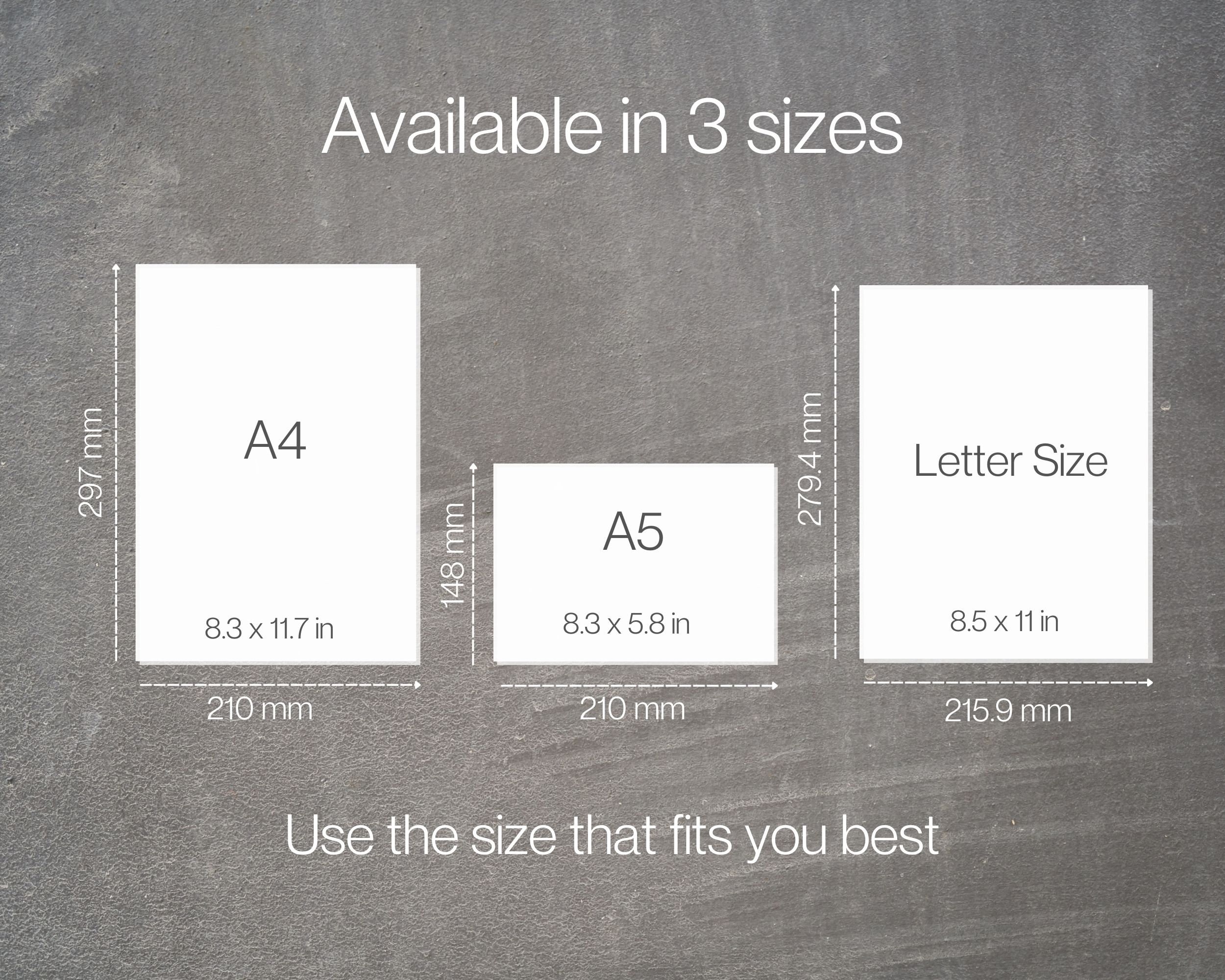 Undated Monthly Planner Printable Empty Planner Daily, Weekly and ...