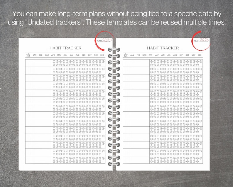 Daily Habit Tracker Printable Everyday Habit Tracker Routine Tracker ...