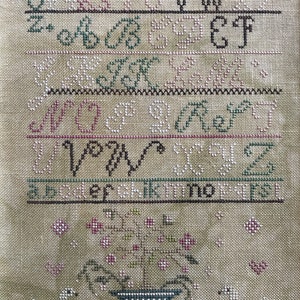 Clarissa's Garden Sampler- a Reimagined Sampler - the Proper Stitcher ...