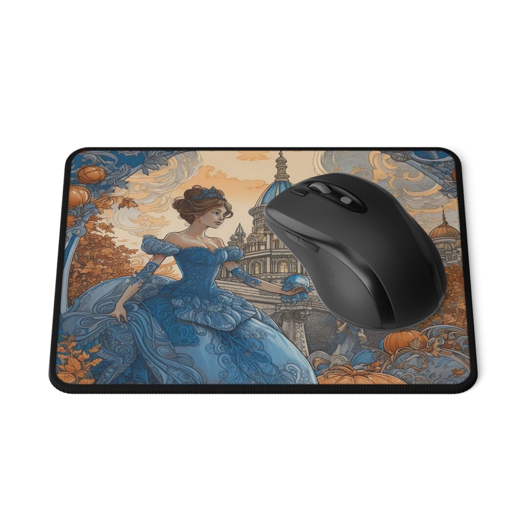 Cinderella Mouse Pad Fairy Tale Mousepad Fairytale Mousepad Fairytale ...