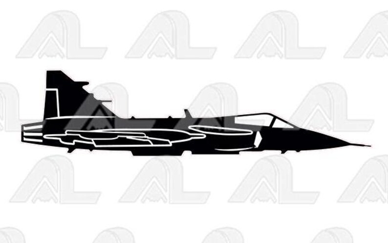 JAS-39 Gripen - Vector Set File (*eps)! SVG Pilot Gift - Etsy