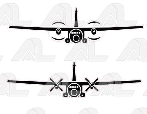 Transall C-160 Aircraft -5 Designs - Vector File (*eps)! - Etsy