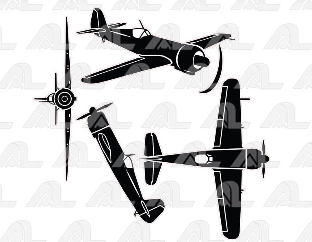 IAR-80 Warbird Airplane - Vector File (*eps)! - Etsy