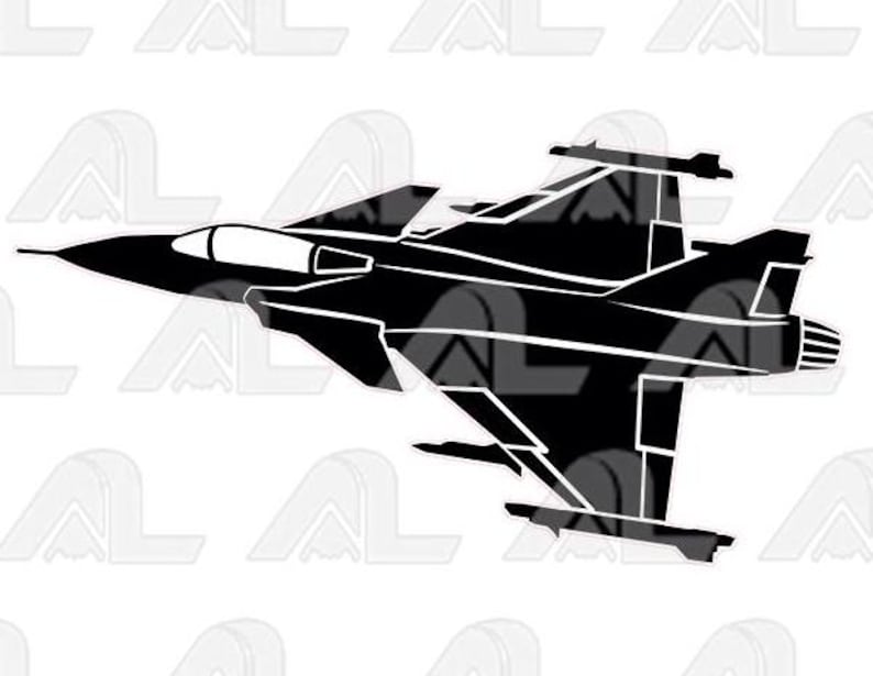 JAS-39 Gripen - Vector Set File (*eps)! SVG Pilot Gift - Etsy