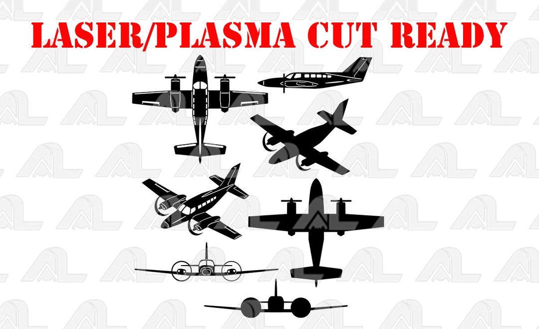Cessna-402 C Aircraft Set - Vector File (*eps)! SVG Pilot Gift - Etsy