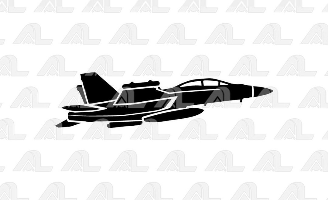 F-18 Aircraft Vector File eps - Etsy