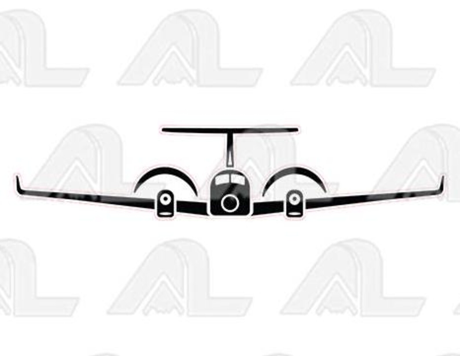 Beechcraft King Air 350 Airplane Outline - Vector File (*eps)! - Etsy