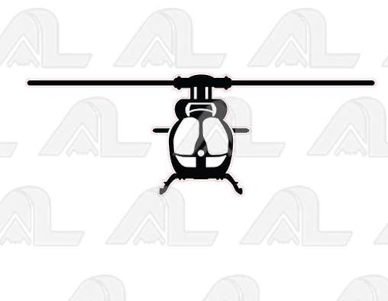 H-145 Helicopter - 4 Designs - Vector File (*eps)! - Etsy
