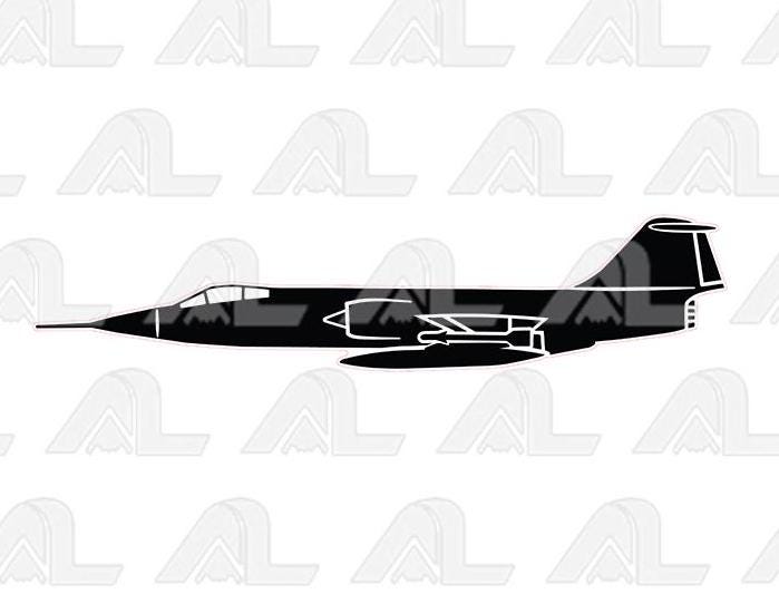 Lockheed F-104 Starfighter Vector Set File eps - Etsy