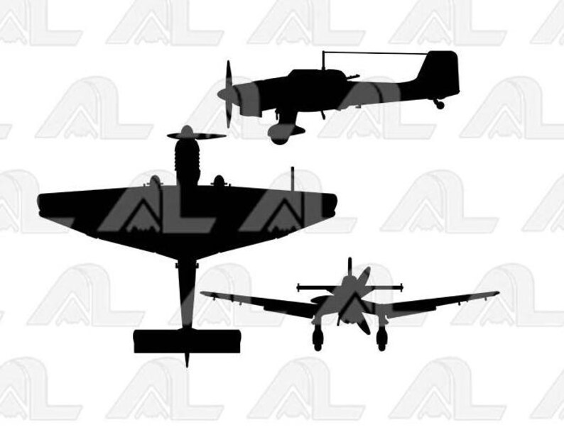 Ju-87 Stuka Warbird - Vector File (*eps)! - Etsy