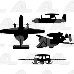 Grumman E-2 Hawkeye - Vector Design, Miliatry Pilot Gift - Etsy