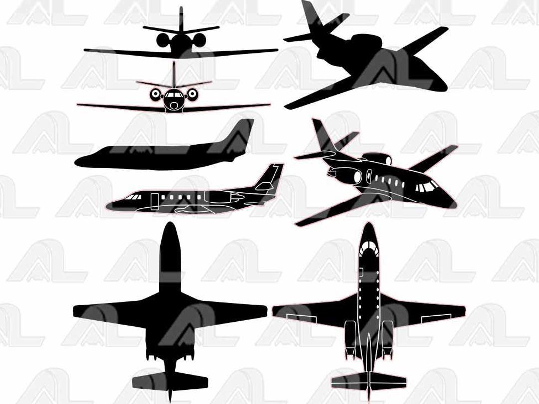 Cessna Citation XLS - Vector Set File (*eps)! SVG Pilot Gift - Etsy