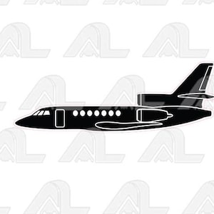 Dassault Falcon 50ex Vector Set - Etsy