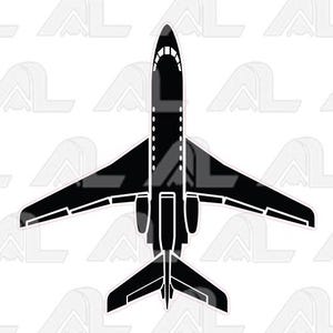 Dassault Falcon 50ex Vector Set - Etsy