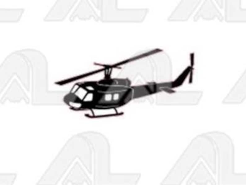 Bell UH-1 Huey SVG, Military Helicopter Vector Design, - Etsy