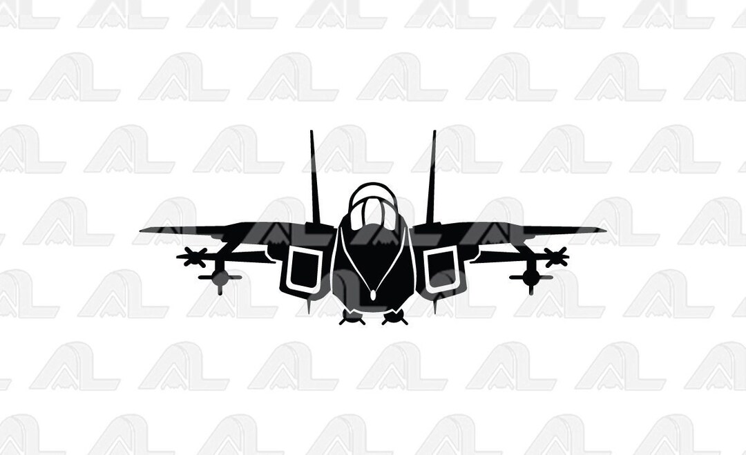 F-14 Tomcat Fighter Jet Vector File eps - Etsy