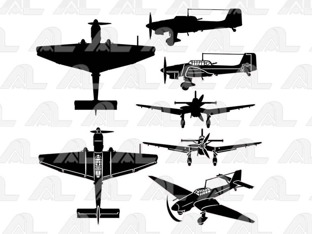 Ju-87 Stuka Warbird - Vector File (*eps)! - Etsy