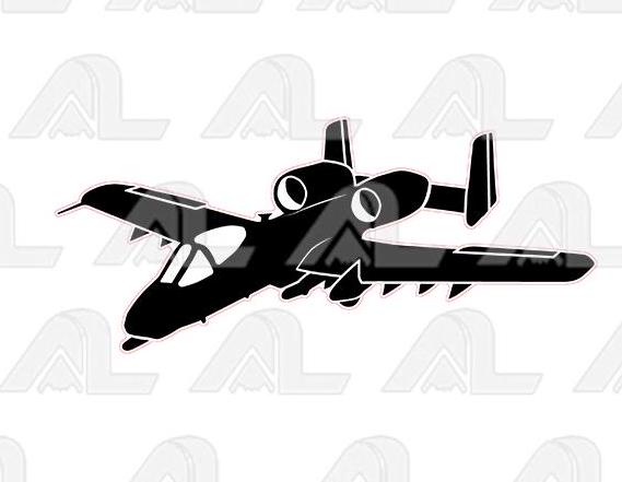 A-10 Aircraft - Vector Set File (*eps)! SVG Pilot Gift - Etsy