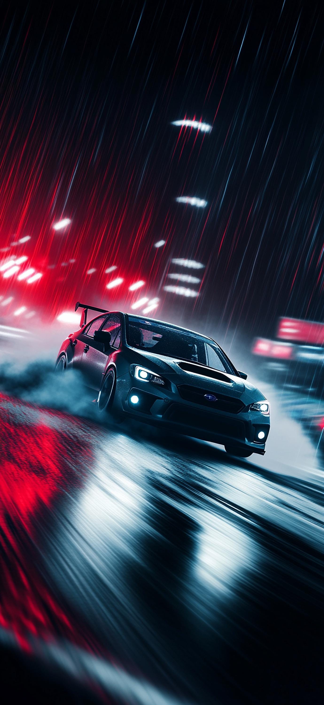 Subaru-inspired Racing Phone Wallpaper for Speed Enthusiasts Instant ...