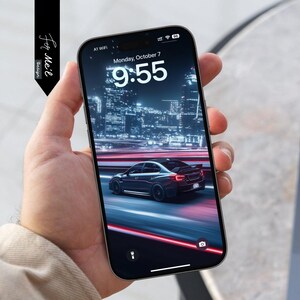 Subaru-inspired Night Cityscape Phone Wallpaper for Iphone, Samsung ...