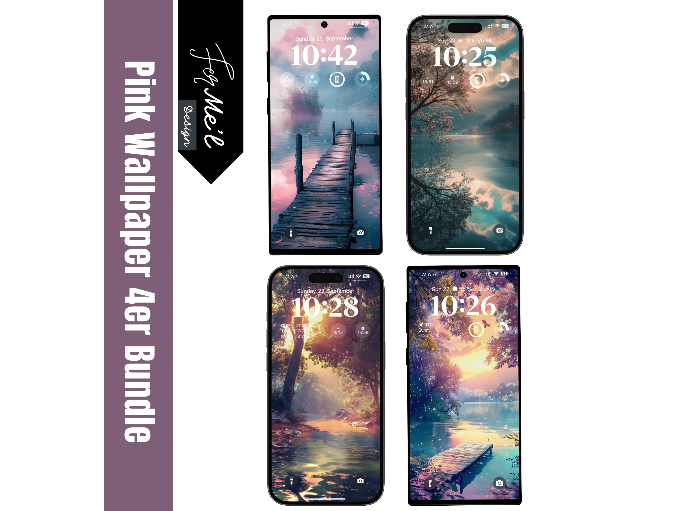 4K Nature Wallpaper Set for Iphone, Samsung, Android | Ios 18 & Android ...