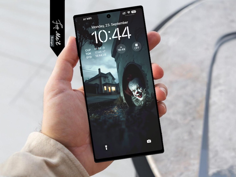 Clown Horror Wallpaper Bundle for Iphone, Samsung, Android Creepy ...